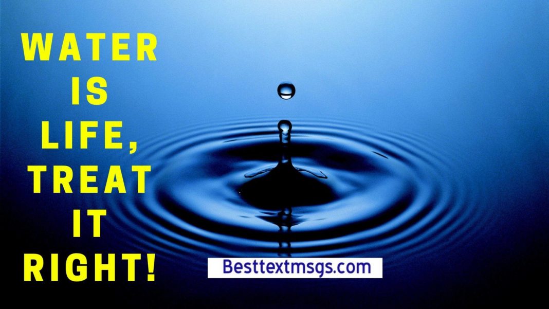 Save Water Quotes Images - BEST TEXT MSGS