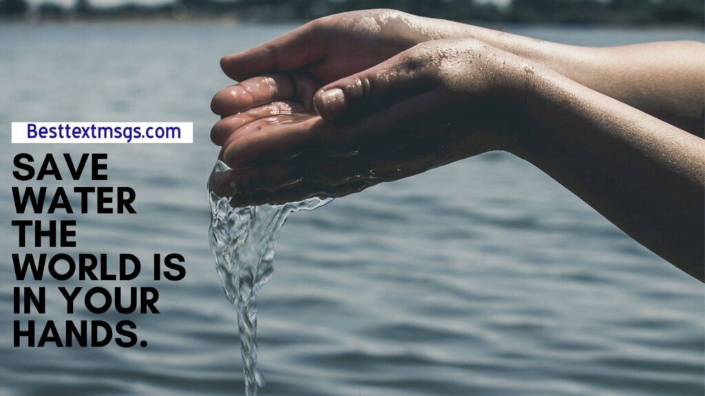 Save Water Quotes Images - BEST TEXT MSGS