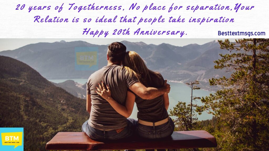 Happy 20th Anniversary Images, Wishes, Quotes - BEST TEXT MSGS