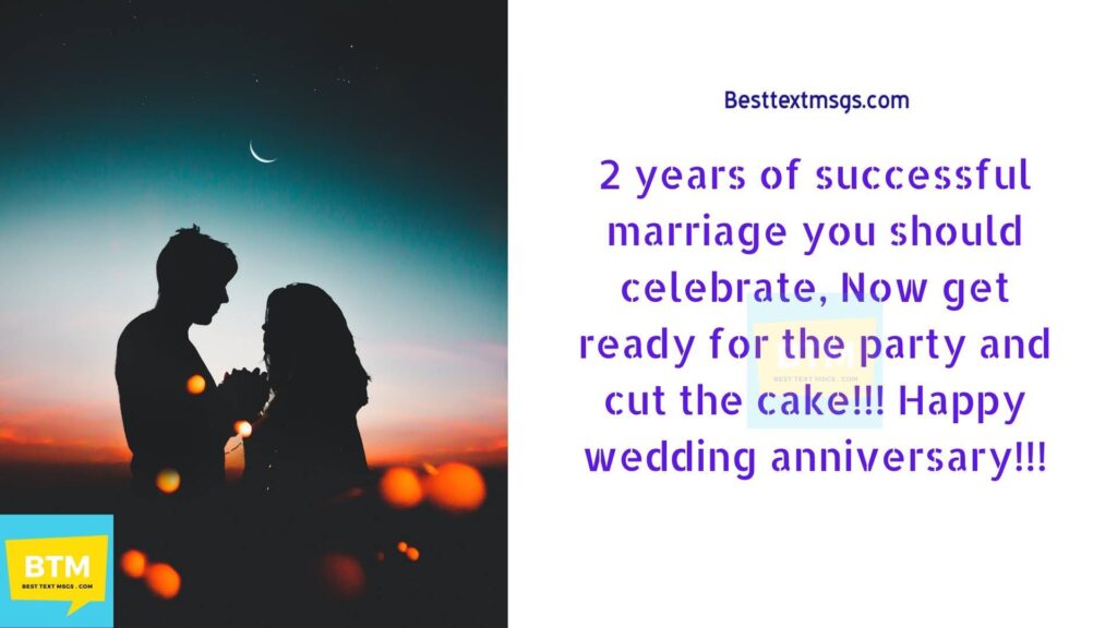 Happy 2nd Anniversary Images, Quotes, Wishes, Msg - BEST TEXT MSGS